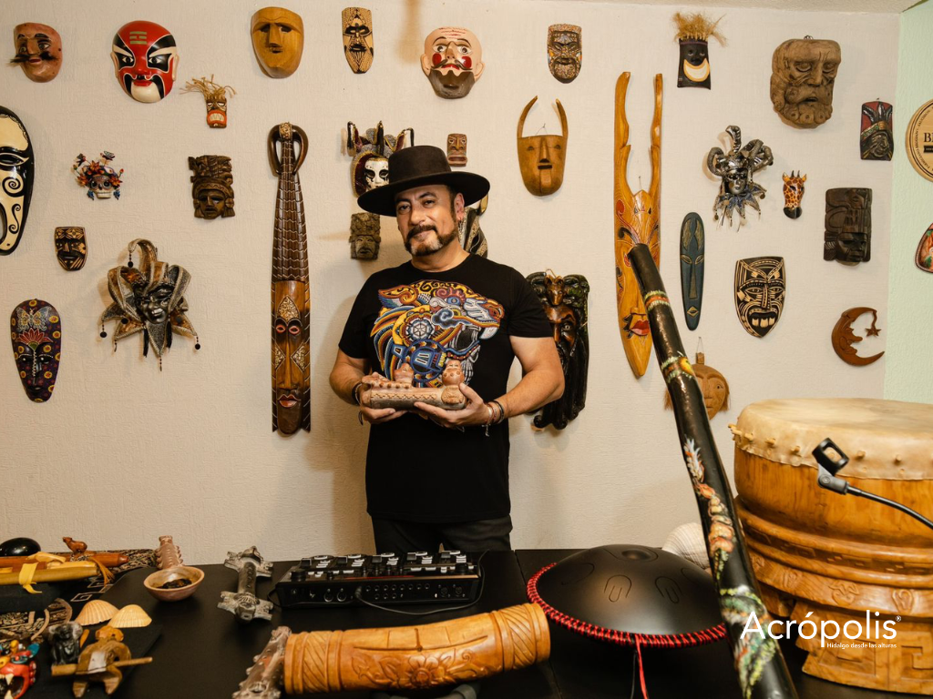 Música con instrumentos prehispánicos – ACRÓPOLIS