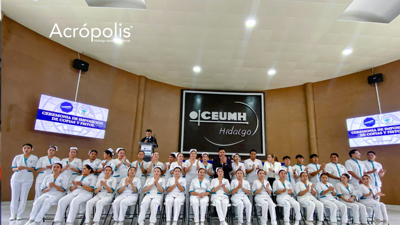 CEUMH entregó cofias y fistol a estudiantes de la Licenciatura en ...